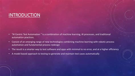Ai Centric Automation Testing Pptx