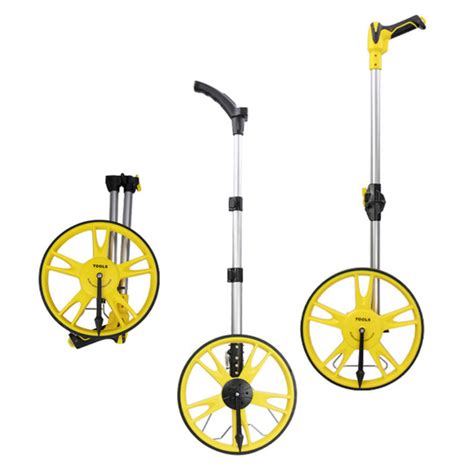 Pioneering Rangefinder Hand Push Roller Measuring Wheel For Site
