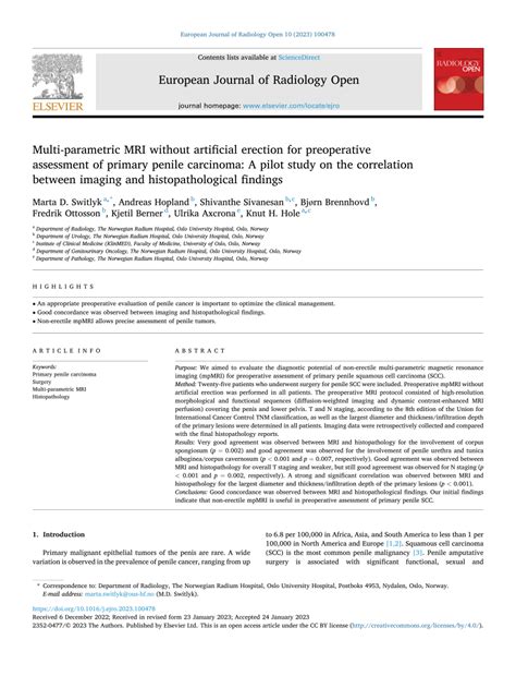 Pdf Multi Parametric Mri Without Artificial Erection For Preoperative