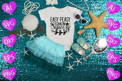 Easy Peasy Lemon Squeezy Graphic By Shinecreativestore · Creative Fabrica