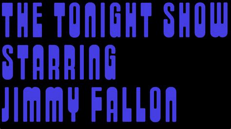The Tonight Show Starring Jimmy Fallon Wallpaper
