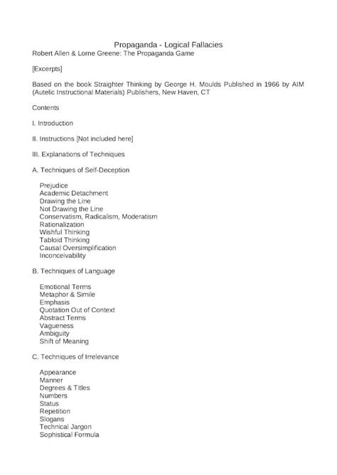 DOC Propaganda Logical Fallacies DOKUMEN TIPS