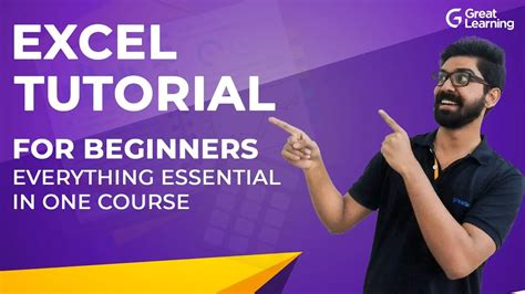Microsoft Excel Tutorial For Beginners Full Course