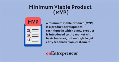 Minimum Viable Product MVP The What Why And How