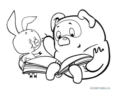 Картинки раскраски винни пух 51 фото