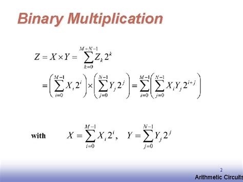 Chapter 14 Arithmetic Circuits Ii Multiplier Rev 1