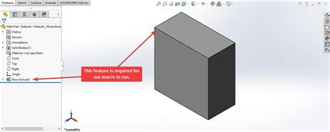 Solidworks Macro Create Fillet The Cad Coder
