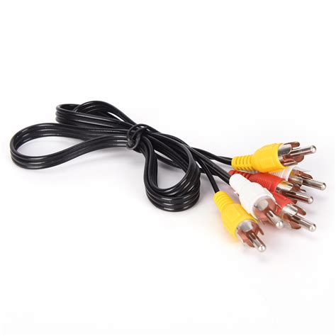 Tonbux 3 Way Audio Video Av Rca Splitter Black Swi Vicedeal