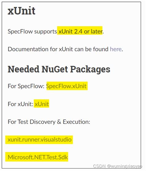 Bdd Specflow Bdd 测试实践 Specflow Xunitnetframework46能用specflow测试框架吗
