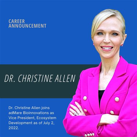 Dr Christine Allen On Linkedin Innovation Innovationecosystem