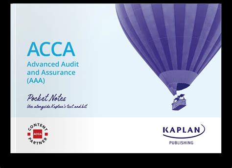 Pocket Notes For Acca Advanced Audit And Assurance Aaa Kaplan Publishing