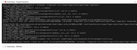 Frappe Framework Install Error In Frappe Cloud Bug Frappe Forum