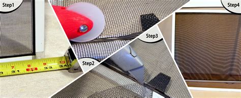 Thinkahead Window Screen Replacement Fiberglass Screen Material Mesh