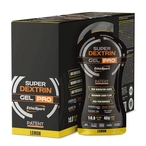 Ethicsport Super Dextrin Gel Pro Gusto Limone Box 15 X 60ml