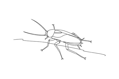 Premium Vector Continuous One Line Drawing Insects Concept Single Line Draw Design Vector