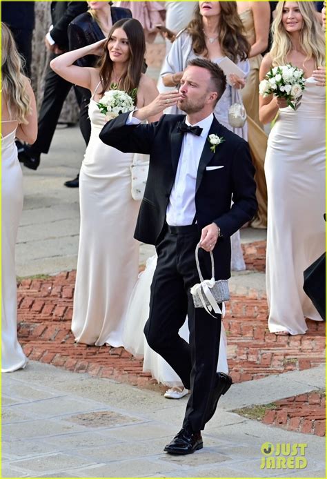 Julianne Hough Aaron Paul And Sophia Bush Attend A Friends Wedding In Italy See Photos