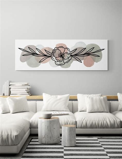 Wall Decor For A Narrow Wall At Archie Cowley Blog