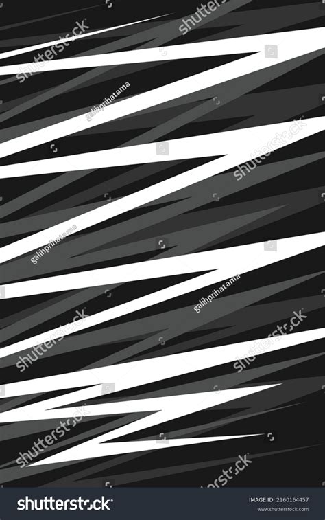 Minimalist Background Colorful Overlapping Zigzag Pattern Stock Vector Royalty Free 2160164457