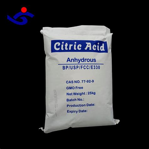 Manufacturer Industrial Grade 8 40 Mesh Citric Acid Monohydrate Citric Acid Tianjin Chengyuan