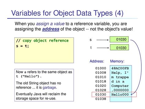 Object References James Brucker Ppt Download