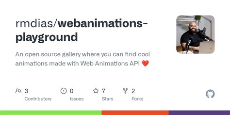 Github Rmdiaswebanimations Playground An Open Source Gallery Where