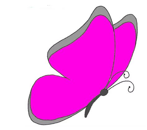 نقاشی کودکانه پروانه موشیما