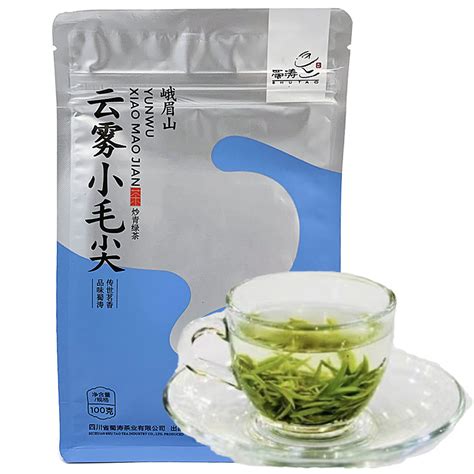 2023新茶峨眉雪芽高山绿茶睿心120g马口铁盒明前雀舌绿茶礼盒 虎窝淘