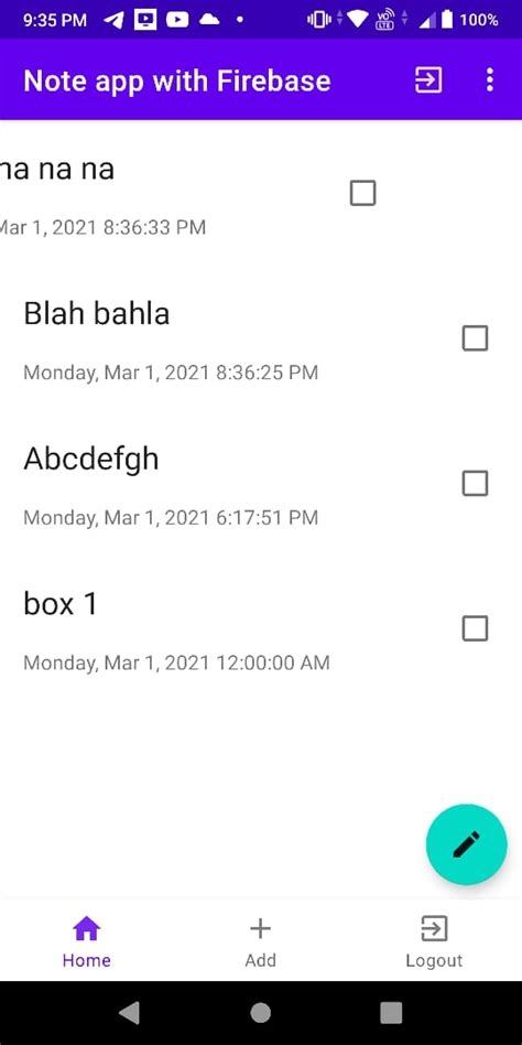 Github Ayushranjan 11note App With Firebase A Basic Note App With Firebase Integration With