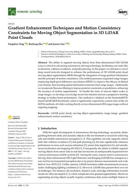 Pdf Gradient Enhancement Techniques And Motion Consistency Constraints For Moving Object