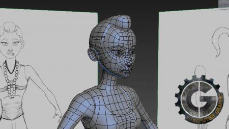 آموزش Digital Tutors Quick Start to Modeling in ds Max Volume Create a Character Model to