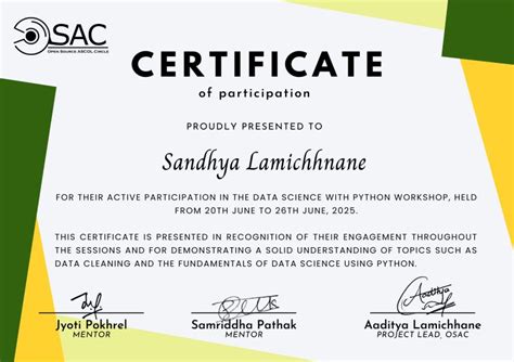 Datascience Python Workshop Learningjourney Sandhya Lamichhane