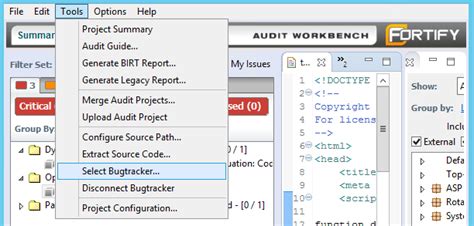 Hpe Microfocus Fortify Sca And Ssc Bug Tracker Integration With Visual