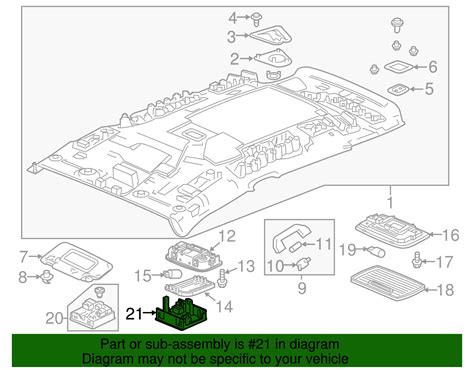 39180 T5r A20za 2018 Honda Fit Microphone Assembly Array Nh882l