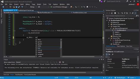 Game Engine Tutorial 003 Pool Allocator Praxis Youtube