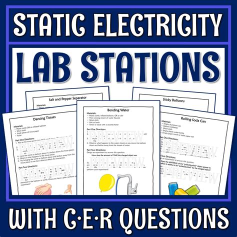 Static Electricity Lab Stations Flying Colors Science
