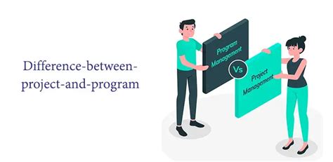 Program Vs Projects Know The Difference Between Program And Project
