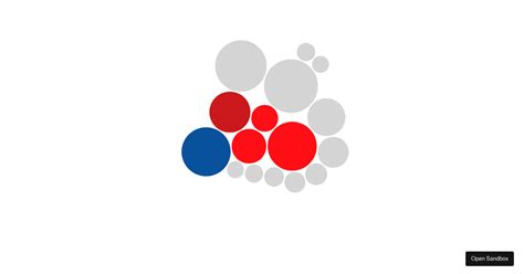 React Bubble Chart Forked Codesandbox