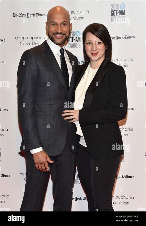Keegan Michael Key Left And Elisa Pugliese Attend The 26th Annual