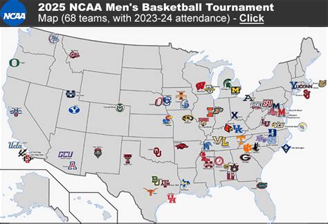 2025 Ncaa Mens Division I Basketball Tournament Aka March Madness