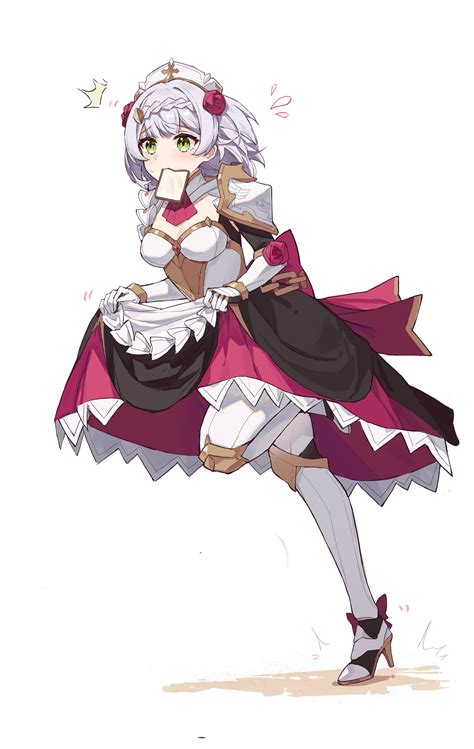 Noelle Genshin Impact Drawn By Yajuu Danbooru