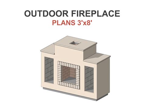 Diy Outdoor Fireplace Plans Pdf At Sandra Karcher Blog