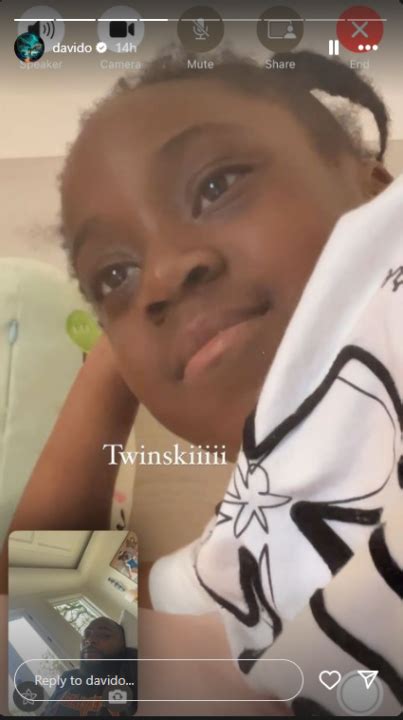 Davido Shares Sweet Moment With Second Daughter Hailey Notjustok