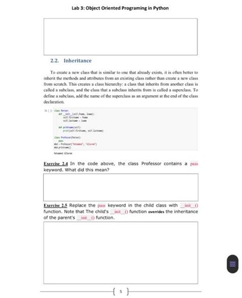 Solved Lab 3 Object Oriented Programing In Python Exercise