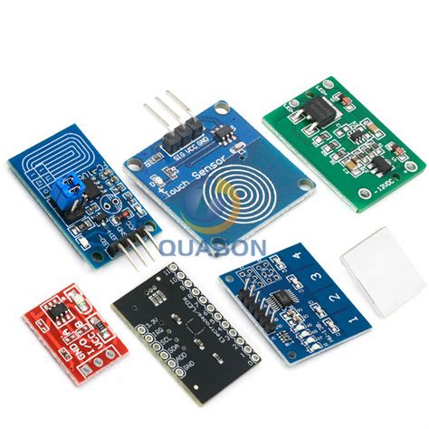 TTP V Channel Touch Relay Module Capacitive Touch Key Switch Sensor Self Locking No