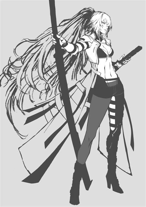 Alpha And Lucia Crimson Weave Punishing Gray Raven Drawn By Yoshi