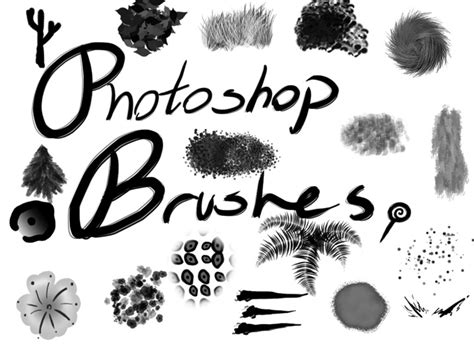 여러가지 포토샵 브러쉬 세트모음