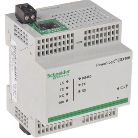 Schneider Powerlogic Egx100 Ethernet Gateway Egx100mg
