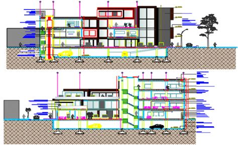 Office Building Design Dwg File Artofit